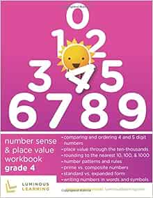 Amazon.com: Number Sense and Place Value Workbook - Grade 4: Making ...