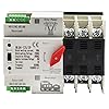 XINTAIHELE Mini ATS Automatic Transfer Switch Dual Power Changeover Switch 100A 220V Generator ...