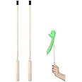 Amazon.com: Motionchic 2 Pcs 15.75 Inch Wooden Puppet Rods Wood Arm ...
