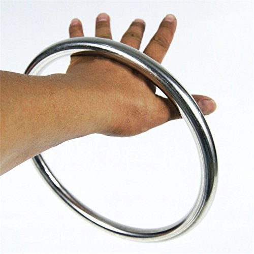 LEJUNJIE Wing Chun Stainless Ring Yewen Sau Sticky Hand Strength ...