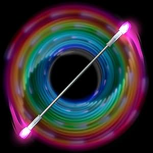 Amazon.com : Flowtoys Lumina Twirl Baton LED Illuminated Twirling Baton ...
