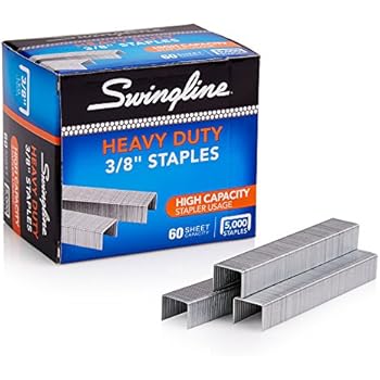 Swingline S.F. 13 Heavy Duty Staples, 1/4 Inch Leg Length, 30 Sheet ...