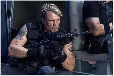 The Expendables 3 Dolph Lundgren as Gunner Jensen Showing Off the Big ...