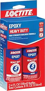 Amazon.com: Loctite 1365736-6 Heavy Duty Epoxy Quick Set, 8 fl. oz. per ...