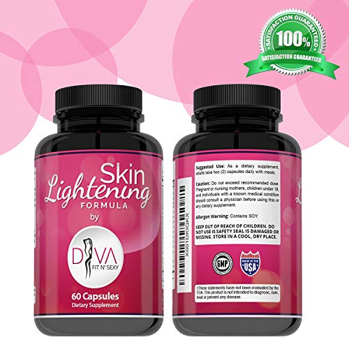 Premium Skin Lightening Formula by Diva Fit & Sexy - Whitening Pills ...