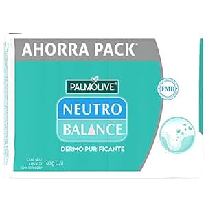 4 piezas de Jabón de Tocador Palmolive Neutro Balance Dermo Purificante ...