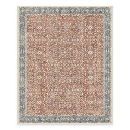 Ruggable - Celestine Coral – Machine Washable Area Rug – Pet & Child ...