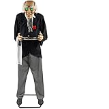 Amazon.com: Dobson the Butler Halloween Prop Animated: Toys & Games