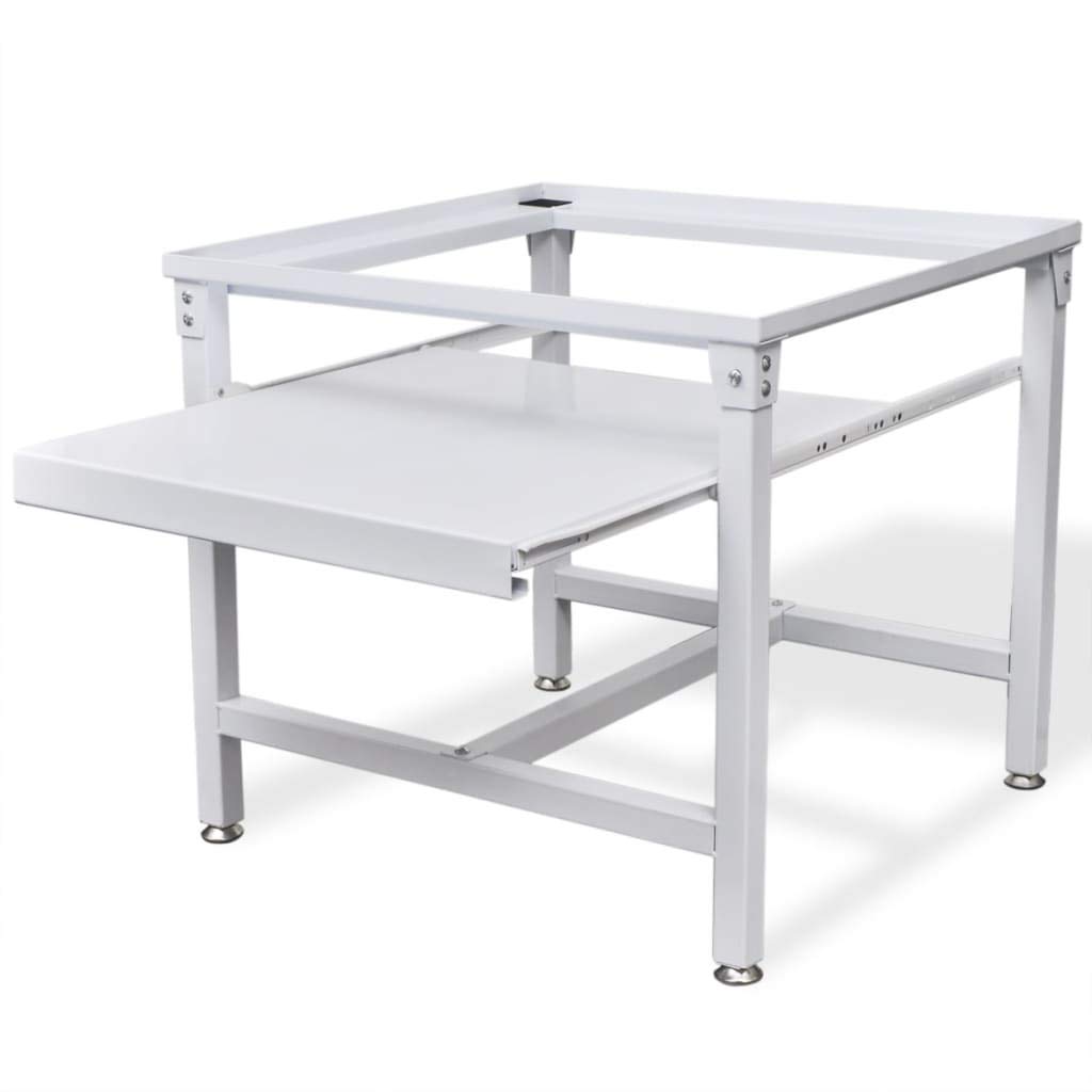 Mua INLIFE Washer Dryer Stand with Pull-Out Shelf, Heavy Duty Washing ...