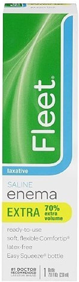 Amazon.com: Fleet Saline Laxative Enema 7.8 oz (Pack of 12): Health ...