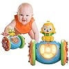 Amazon.com: VTech Move and Crawl Baby Ball, Orange (Frustration Free ...
