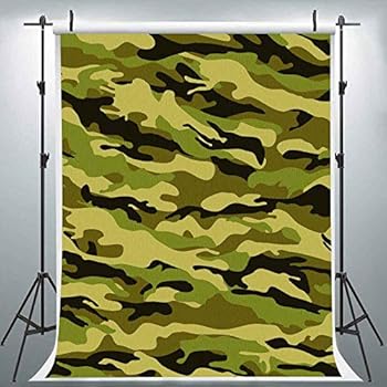 Amazon.com : Camouflage Backdrops for Photography, 6x9FT, Military Army ...