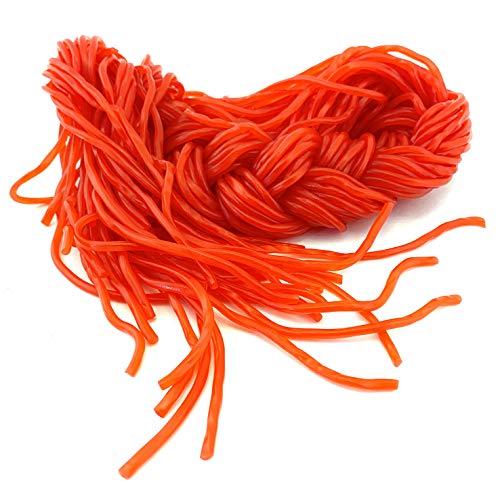 Gustaf's Strawberry Laces Red Licorice Old Fashioned Candy, Extra Long ...