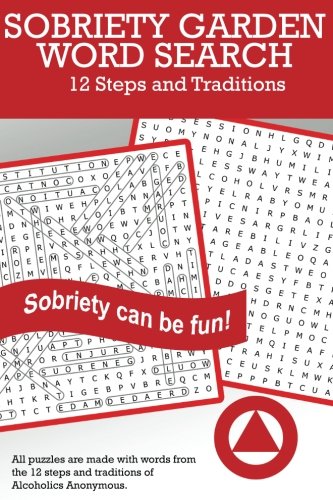 Buy Sobriety Garden Word Search 12 Steps And Traditions Word Search 