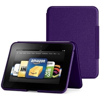 Amazon.com: Amazon Kindle Fire HD 7" Standing Leather Case, Royal ...