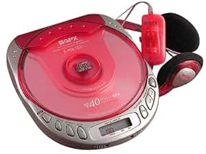 Amazon.com: GPX C3943CT Personal CD Player with 40-Second Anti-Skip ...