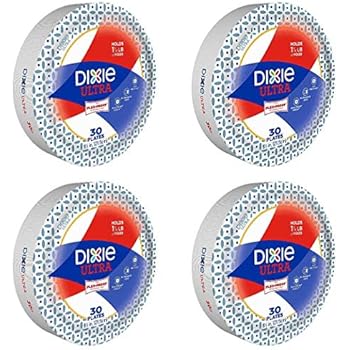 Amazon.com: Dixie® Ultra Holiday Disposable Paper Plates - 10'' - 22ct ...
