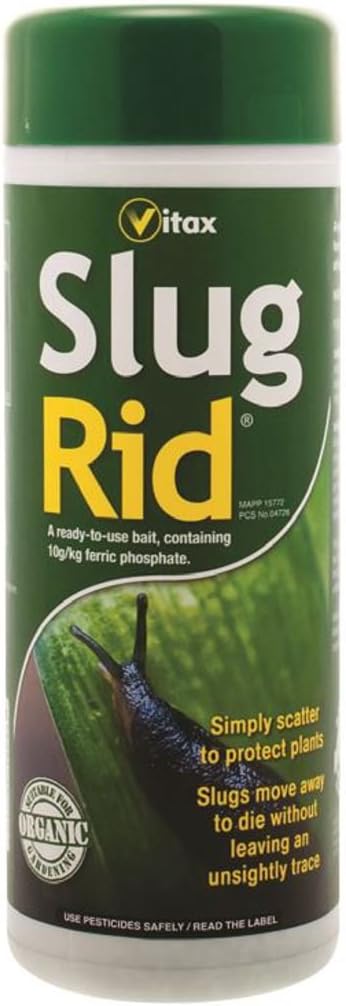 Vitax Slug Rid Organic Killer Slug Repellent For Edible Plants 500G ...