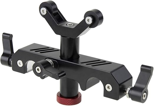 Amazon.com : Lens Support Y-Shaped Universal Photography Rod Mount ...