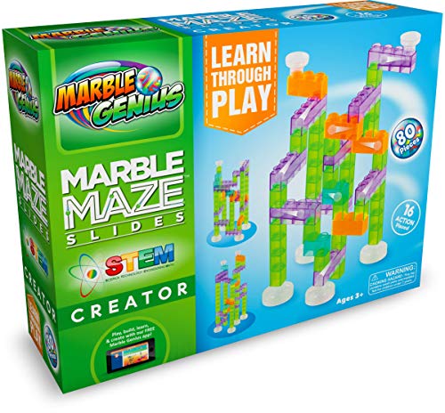 Marble Genius - Marble Maze Slides Creator - Marble Run for Kids Age 4 ...