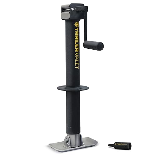 Trailer Valet TVJX5-C Drill Powered Trailer Jack - with Drill Adapter ...