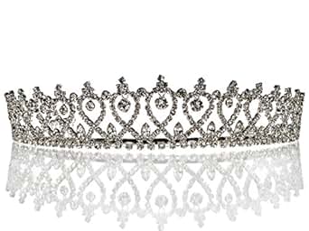 Amazon.com: SC princess tiara for Bridal Wedding Prom Pageant 51728 ...