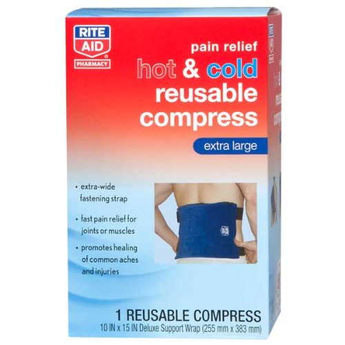 Amazon.com: Rite Aid Deluxe Hot & Cold Reusable Compress 1 ea: Health ...
