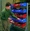 Akro-Mils 30016 Two Sided Steel Rail Hanging System Garage Organizer ...
