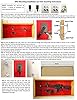 Long Rifle/Musket Gun Display Case Wall Rack Cabinet w/UV Protection ...