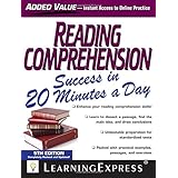 Reading Comprehension Success in 20 Minutes a Day (Skill Builders ...