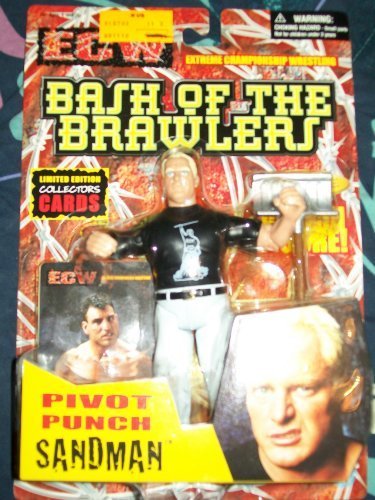 ECW BASH OF THE BRAWLERS- SANDMAN Action Figure - Want It All