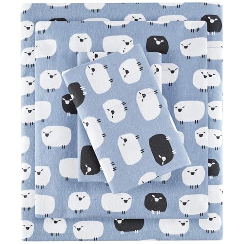 Woolrich Cotton Sheet Set Cottage Charms Print, 100% Cotton Flannel ...
