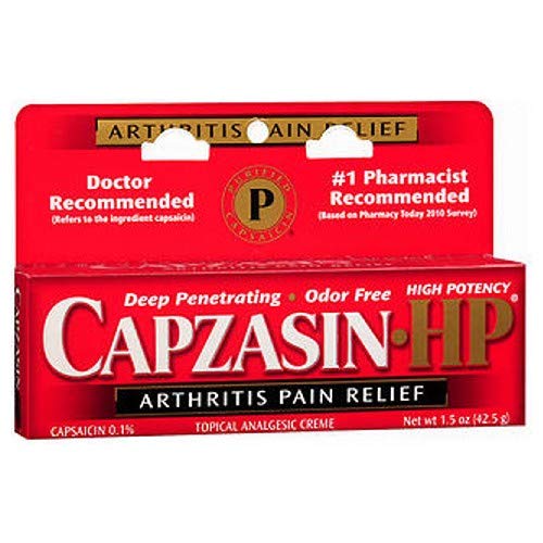 Amazon.com: Capzasin-HP Arthritis Relief Topical Analgesic Cream, 1 ...