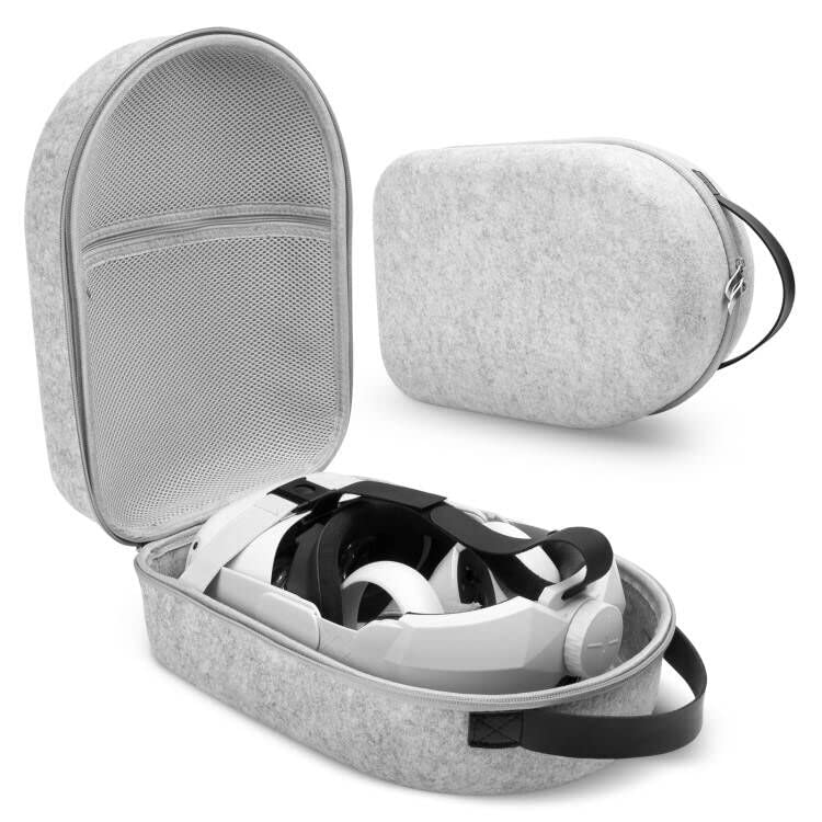 DESTEK Carrying Case for Meta/Oculus Quest 2 Accessories, Hard Large ...