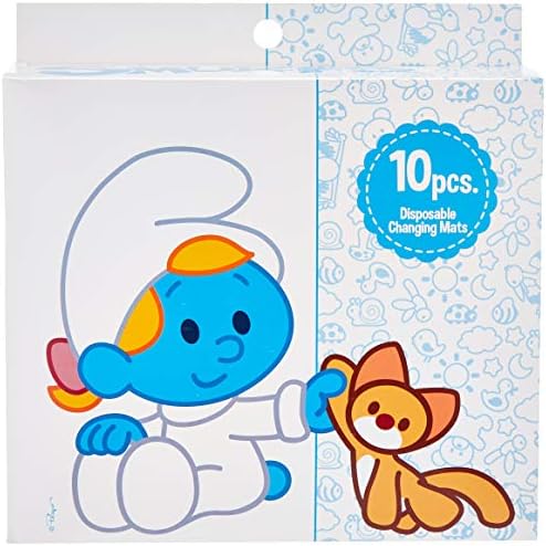 Smurfs Disposable Changing Mats 10 Pcs Pack of 3, Nappy pad, Pet ...