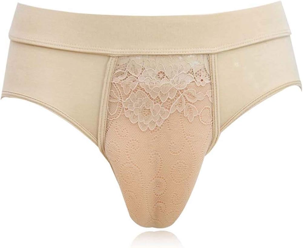 Whlucky Hommes Féminin Cacher La Culotte De Gaff Silicone Coussinets