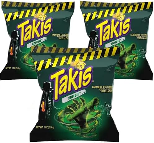 Takis® Zombie 1oz Habanero, Cucumber and Lime Rolled Tortilla Chips ...