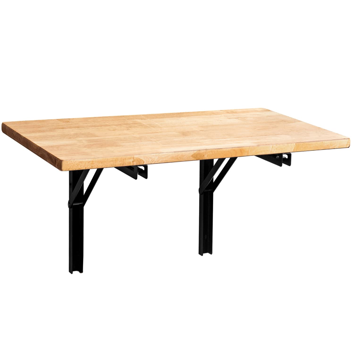 Wallmaster Wall Mounted Folding Workbench Heavy Duty Fold Down Table ...