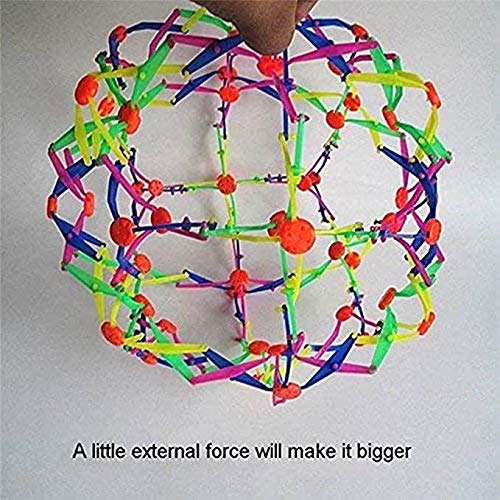 Colorful Inflatable Ball Expandable Magic Ball Large Expansion Ball ...