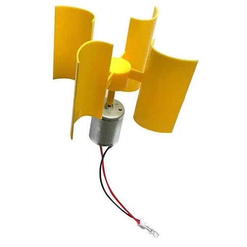 Mini Vertical Axis Type Wind Turbine Generator Model for Teaching ...