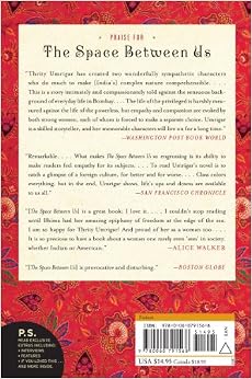 Amazon.com: The Space Between Us (9780060791568): Thrity Umrigar: Books