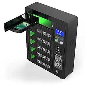 Amazon.com: ChargeTech Secure Cell Phone Charging Station Locker w/6 ...