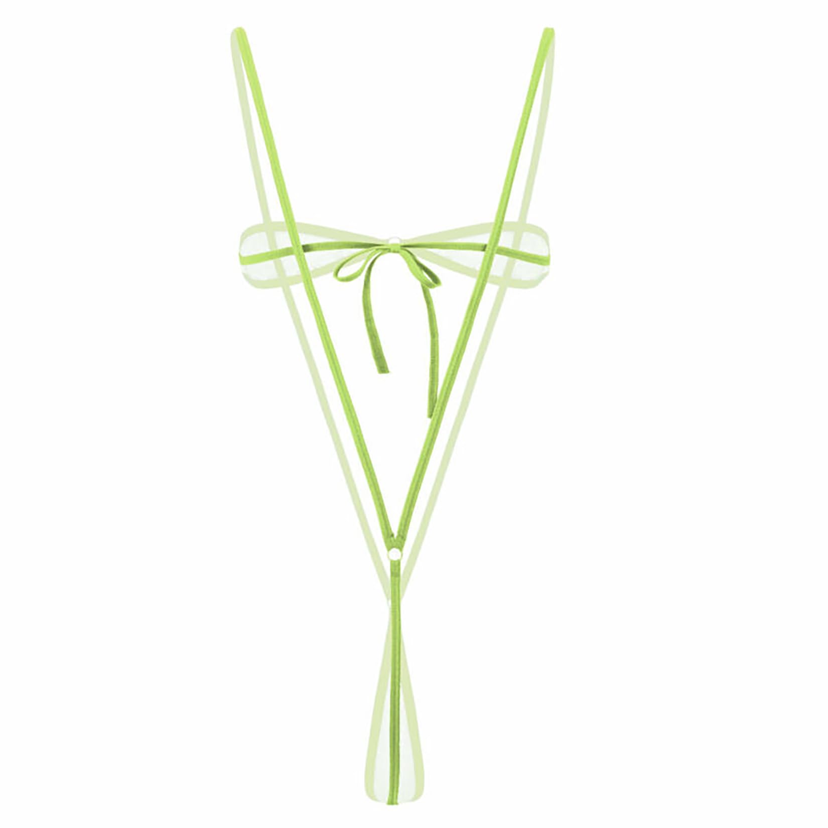 Mua Women Slingshot Micro Mini Swimsuit Strappy Floral One Piece ...