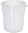 Amazon.com - Large 6 Quart Plastic Dough Rising Bucket with Lid