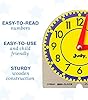 Carson Dellosa Mini Judy Clock Telling Time Clock Set, 12 Mini Judy ...