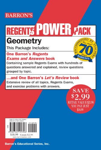 Amazon.com: Geometry Power Pack (Regents Power Packs): 9780764195396 ...