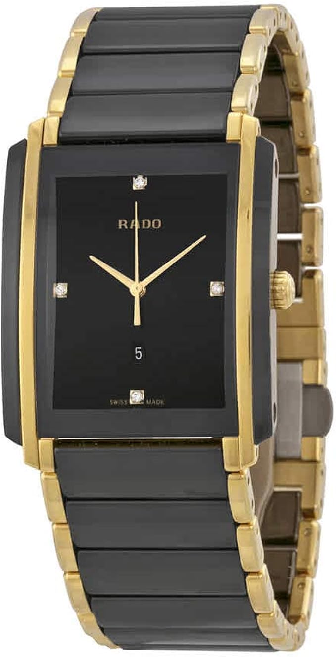 Rado Integral Homme Diamant Boitier Céramique Quartz Montre R20204712 ...