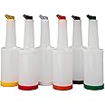 Amazon.com: AME D'ESSENCE (SET of 6) Store N Pour Spout Bottle ...