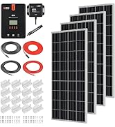 Amazon.com : RICH SOLAR 400 Watt 12V Solar Kit Contains 2 high Efficiency 200W Monocrystalline ...