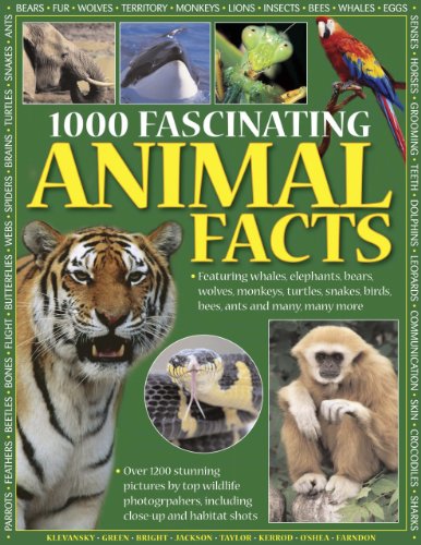 1000 Fascinating Animal Facts: Taylor, Barbara, Green, Jen Dr., Farndon ...